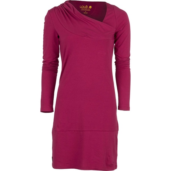 Lole | Dresses | Lole Lola 2 Long Sleeve Organic Cotton Pink ...